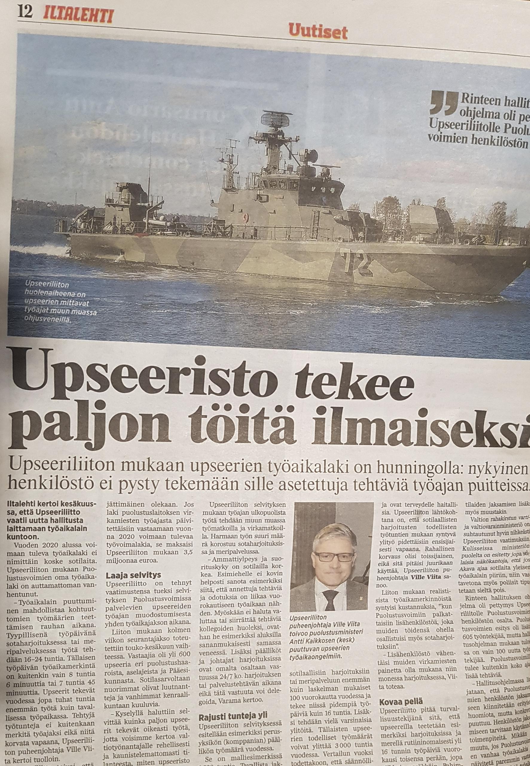 Huawei-mies työskentelee myös Puolustusvoimissa